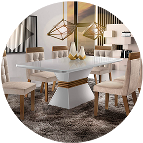 Móveis para Sala de Jantar - MadeiraMadeira