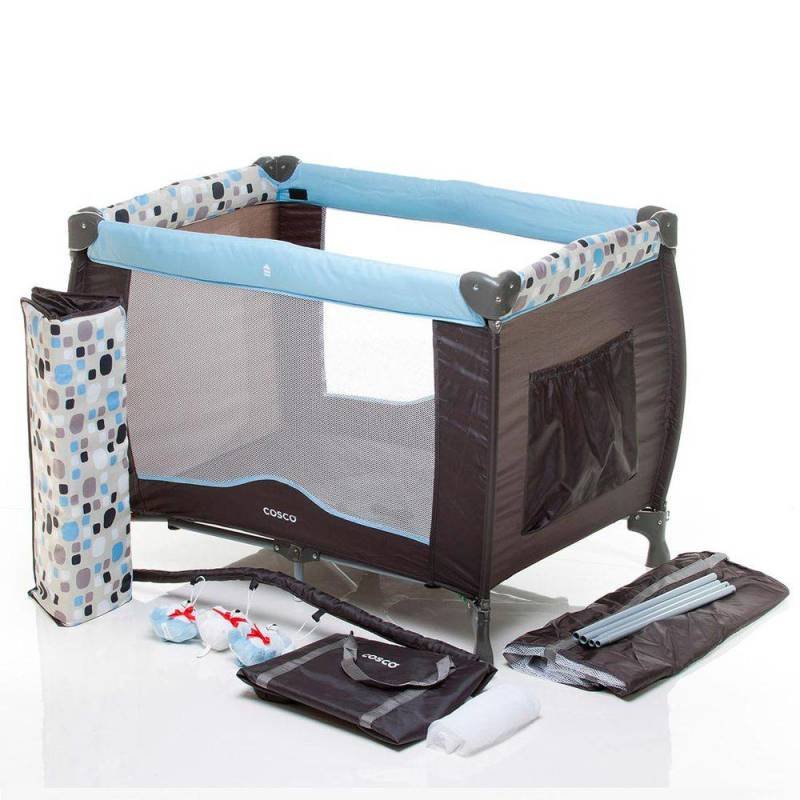 Berço Portátil Toybar Azul Cosco - Dorel | MadeiraMadeira