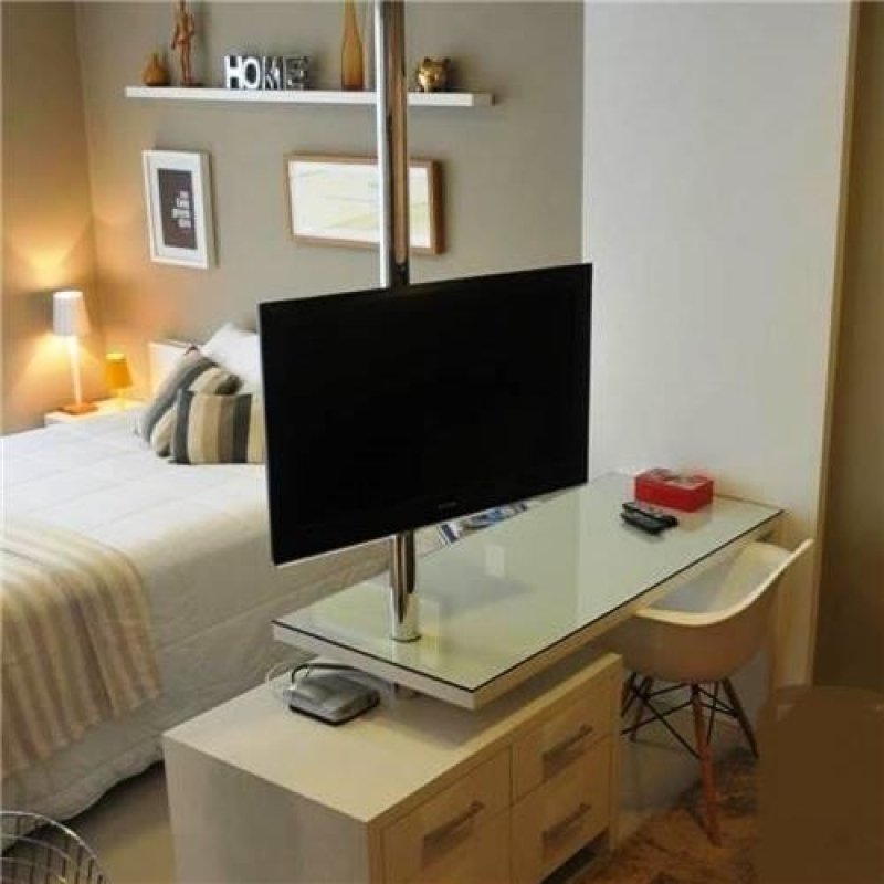 Suporte de TV Teto ao Móvel INOX Giratório Sob encomenda No ...