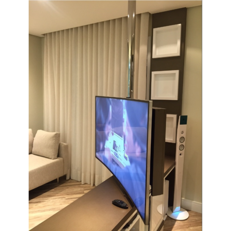 Suporte de TV Teto ao Móvel INOX Giratório Sob encomenda No ...
