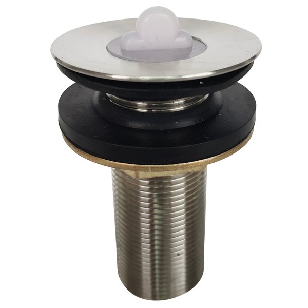 Válvula Ralo 7/8 Inox Banheiro Cubas Pias Lavatório Tanque Inox ...