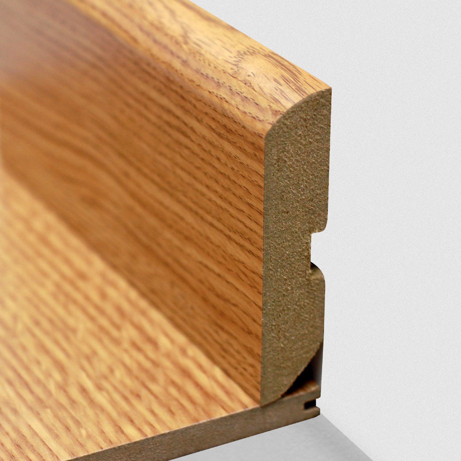 Rodapé em MDF 15mm x 5cm x 2,40m (Barra) Aspen | MadeiraMadeira