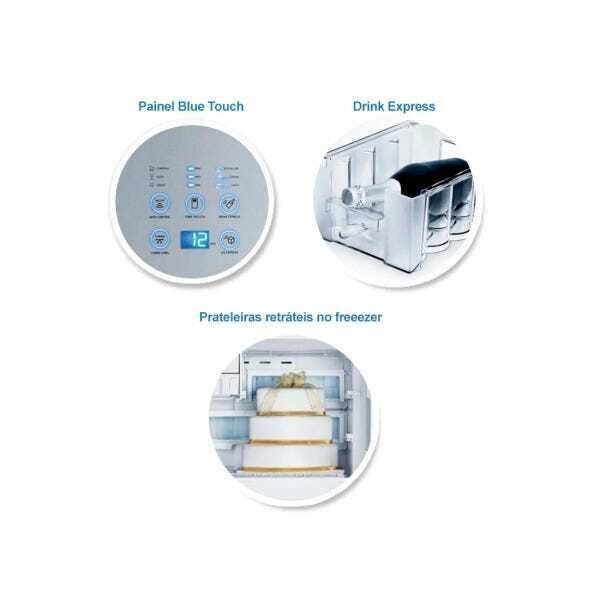 Geladeira / Refrigerador Frost Free Electrolux Infinity (DF80), 553 ...