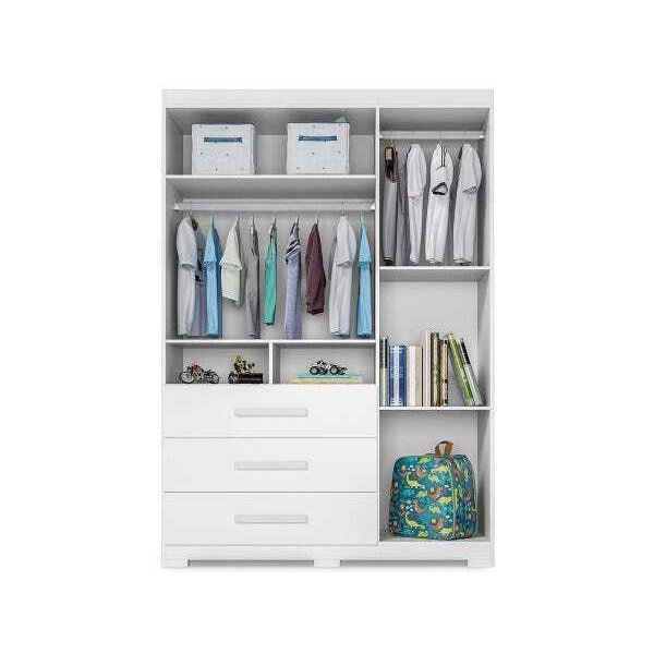 Guarda Roupa / Roupeiro Princesa - Rosa Rosa | MadeiraMadeira