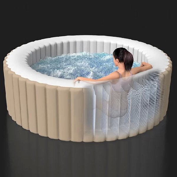 Banheira Piscina Intex Aquecida Pure Spa Jacuzzi Ofurô Hidromassagem ...