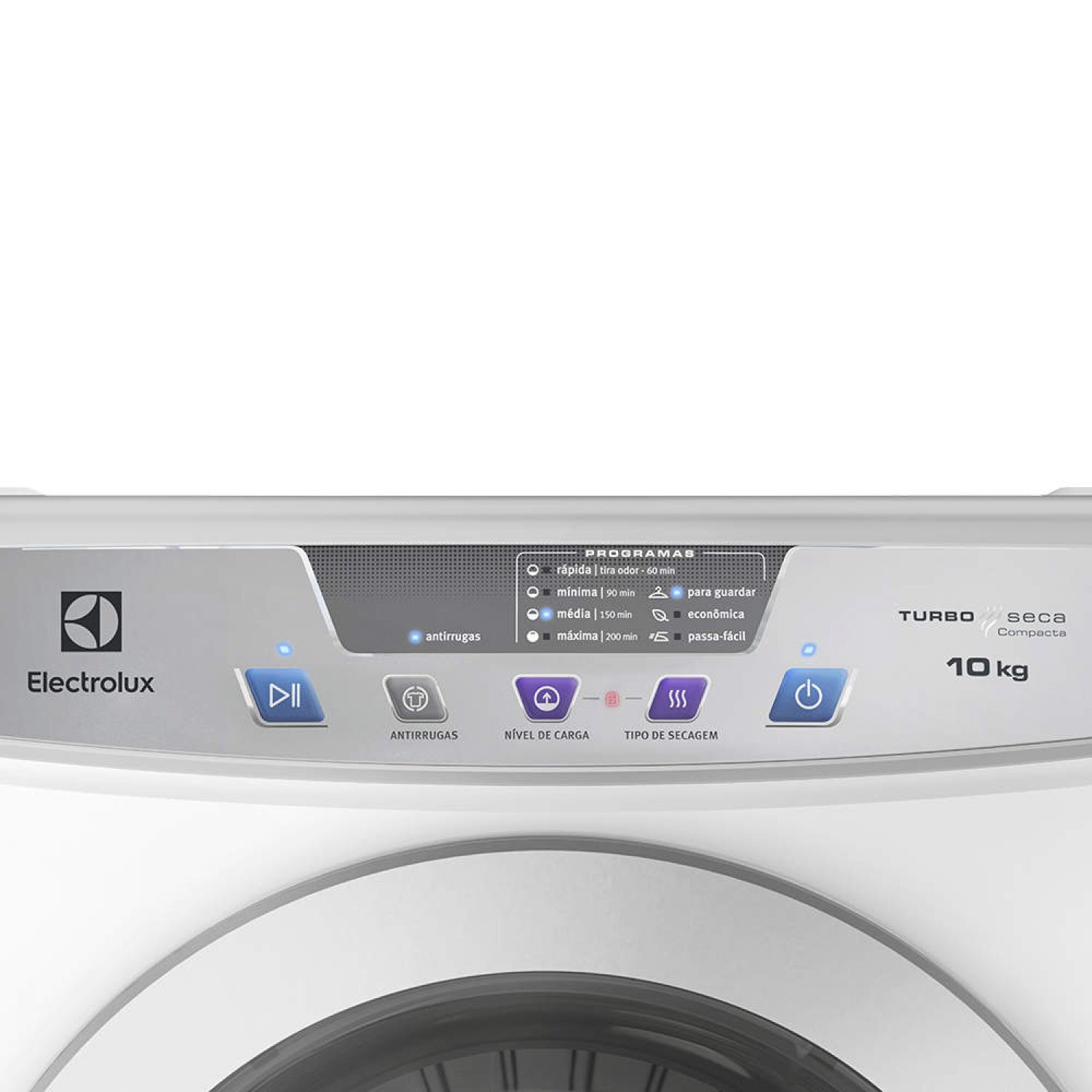 Secadora de Roupas Turbo Compacta 10kg Parede ou Piso SVP10 Electrolux ...