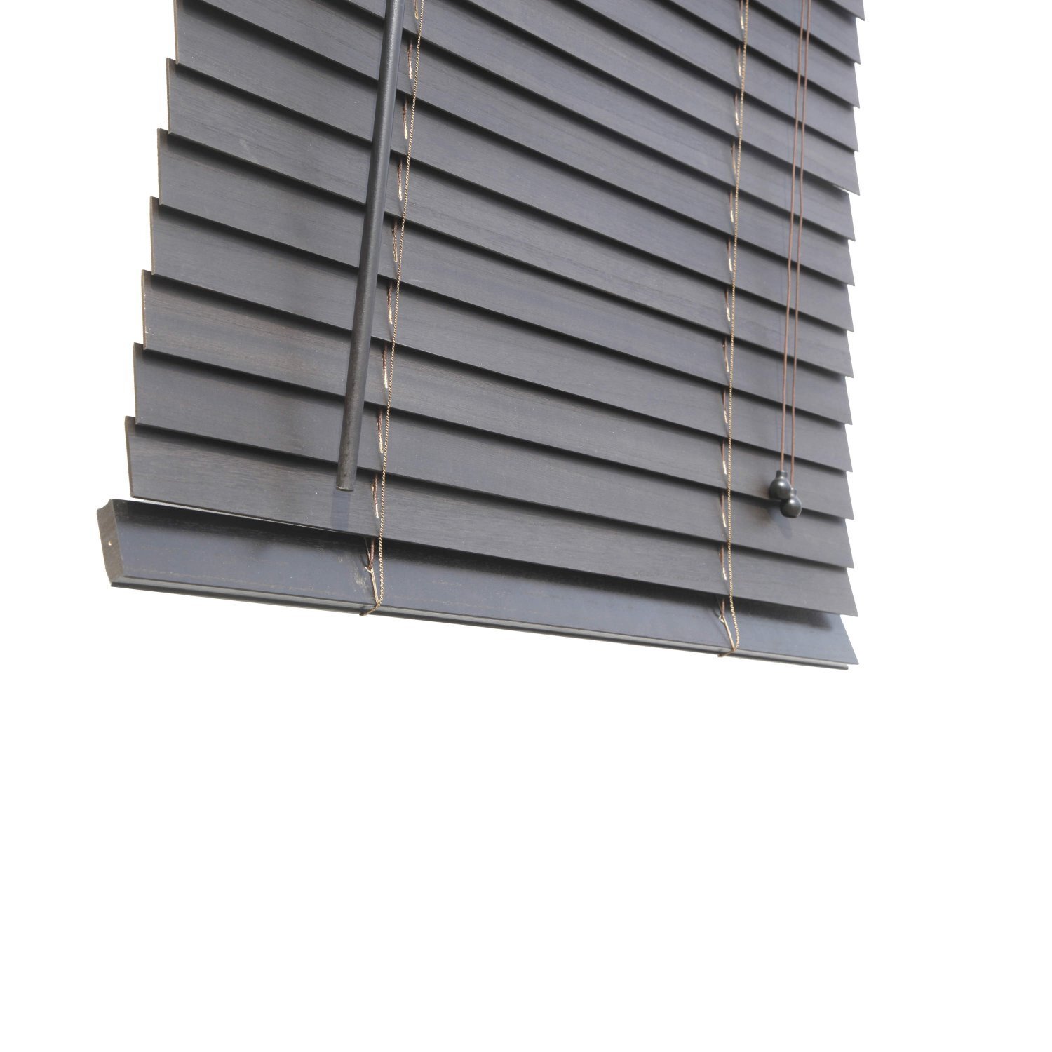 Persiana Horizontal de Madeira com Bandô 235cm x 140cm Isadora Design ...