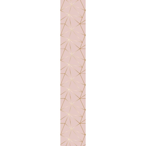 Papel De Parede Zara Rosê Fio Gold Ouro Auto Colante 12m Madeiramadeira