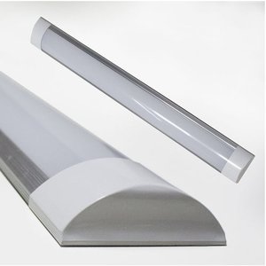 LUMINARIA FLAT SLIM LED 36W 120CM 6500K SOBREPOR BRANCA GLIGHT | MadeiraMadeira