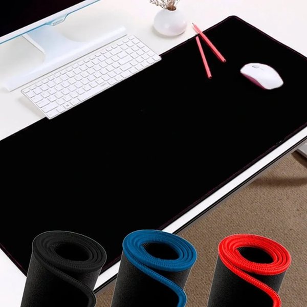 Mouse Pad Speed Gamer Extra Grande 70 X 35 Borda Costurada - Preto ...