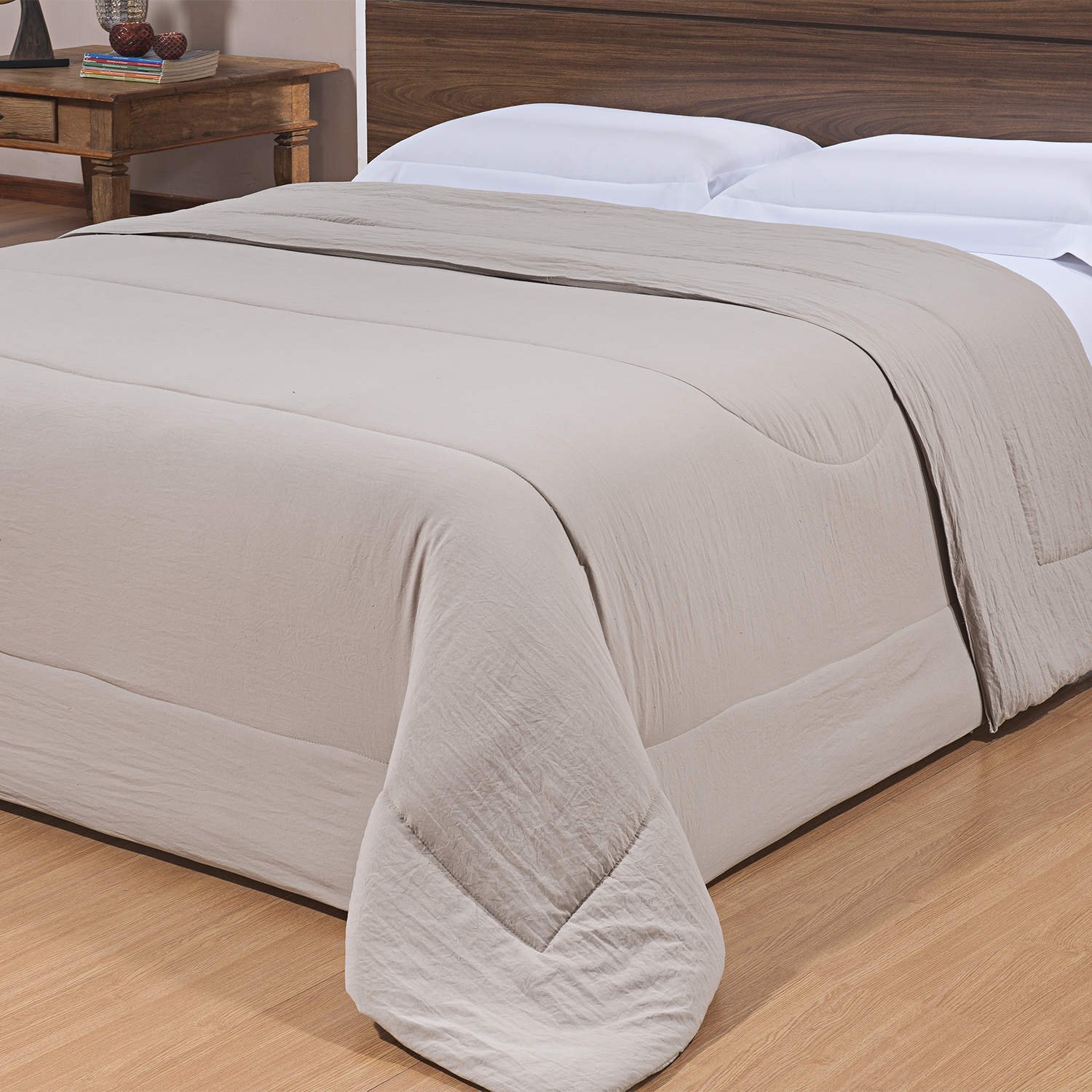 Edredom Casal Dupla Face Palermo 1,80mx2,20m Microfibra 01 peça ...