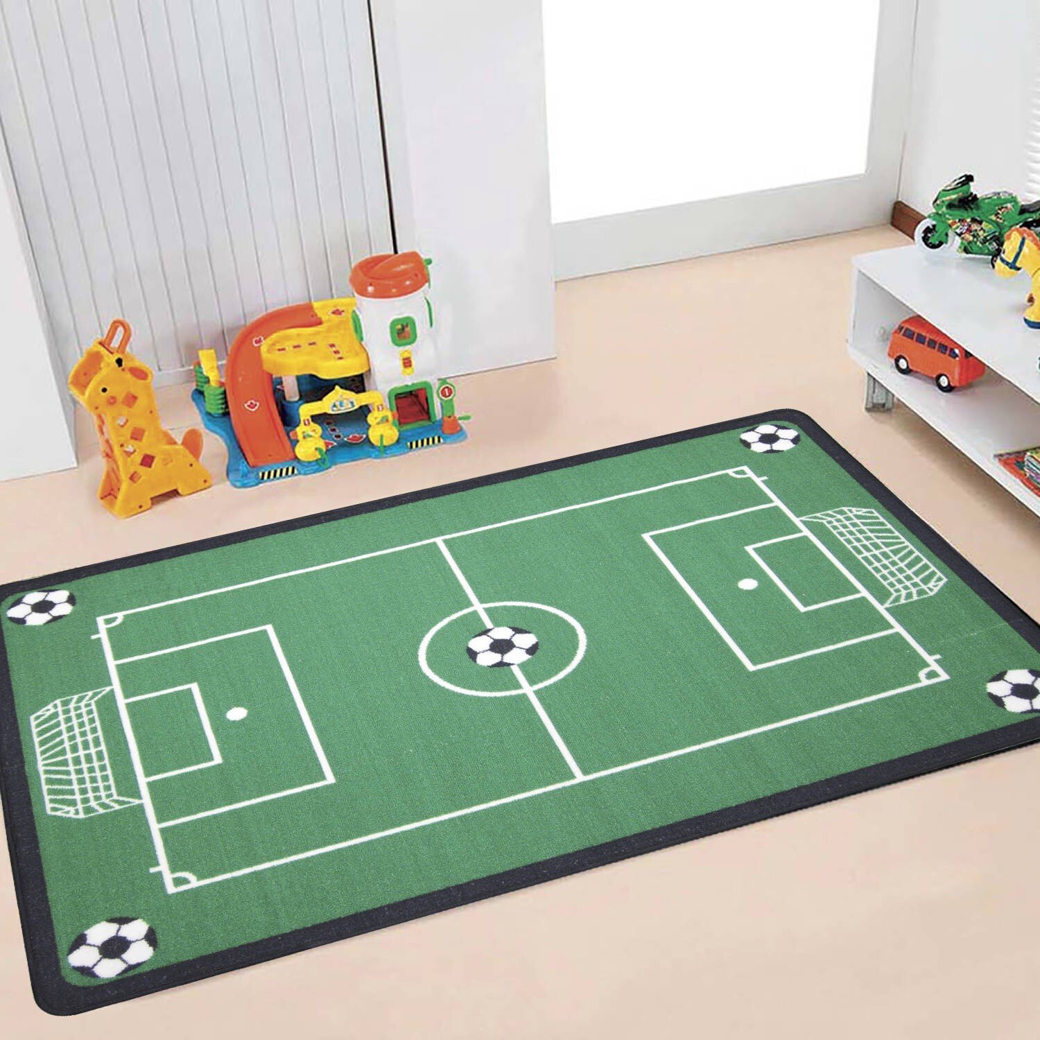 Tapete para Quarto Infantil Boucle Niazitex 50cmx90cm Verde ...