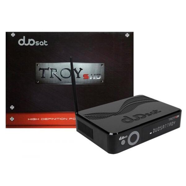 Receptor Duosat Troy S HD | MadeiraMadeira