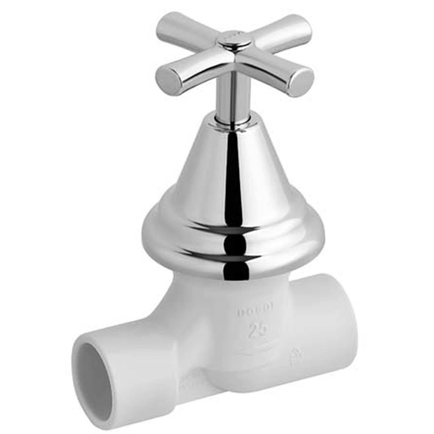 Registro Docol Base BaseTec PVC Ceramico 1/2 Volta de 25mm Pertutti ...