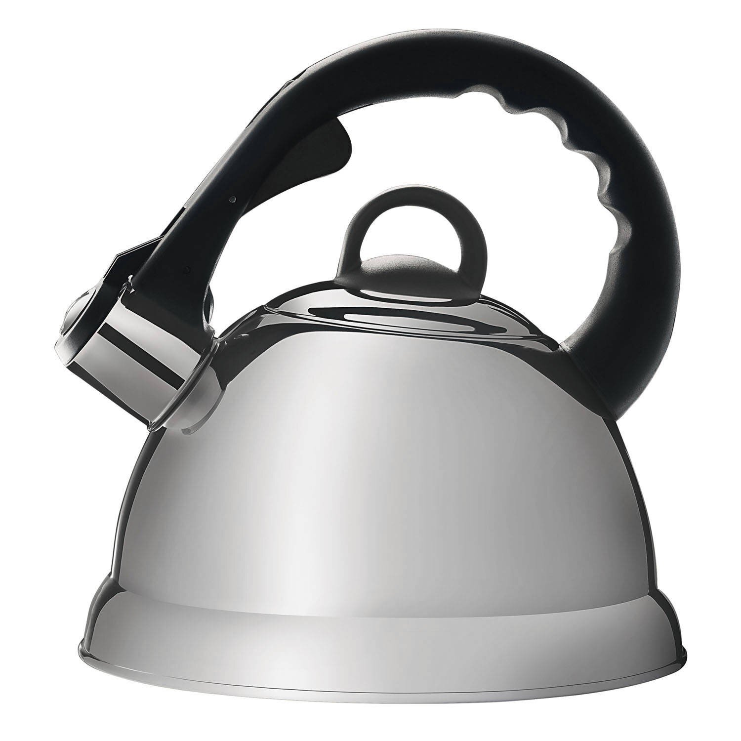 Chaleira Aço Inox com Apito 2,8L Euro Home Prata | MadeiraMadeira