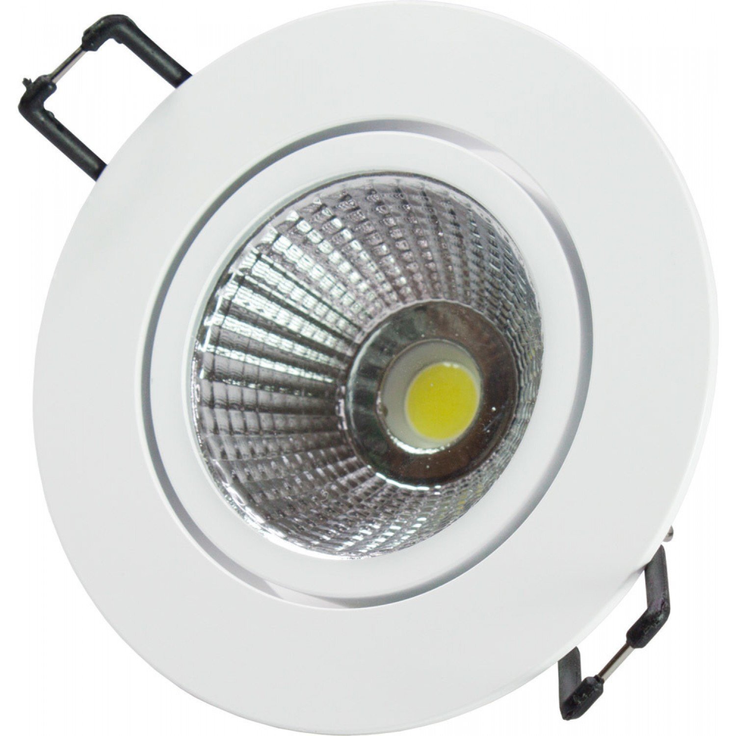 Spot LED Embutir Taschibra TSRL 9W Luz Amarela Branco | MadeiraMadeira
