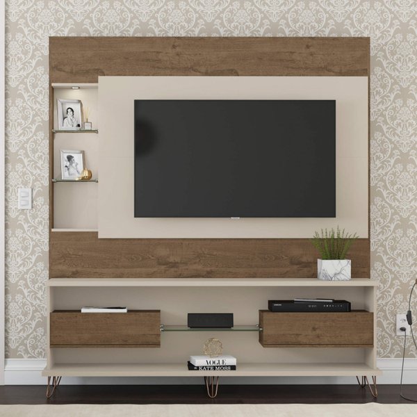 Painel para TV até 52 Polegadas 2 Portas Evolution Patrimar Móveis ...