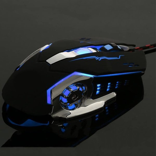 Mouse Gamer Com Fio Led Preto M08 Tek One | MadeiraMadeira