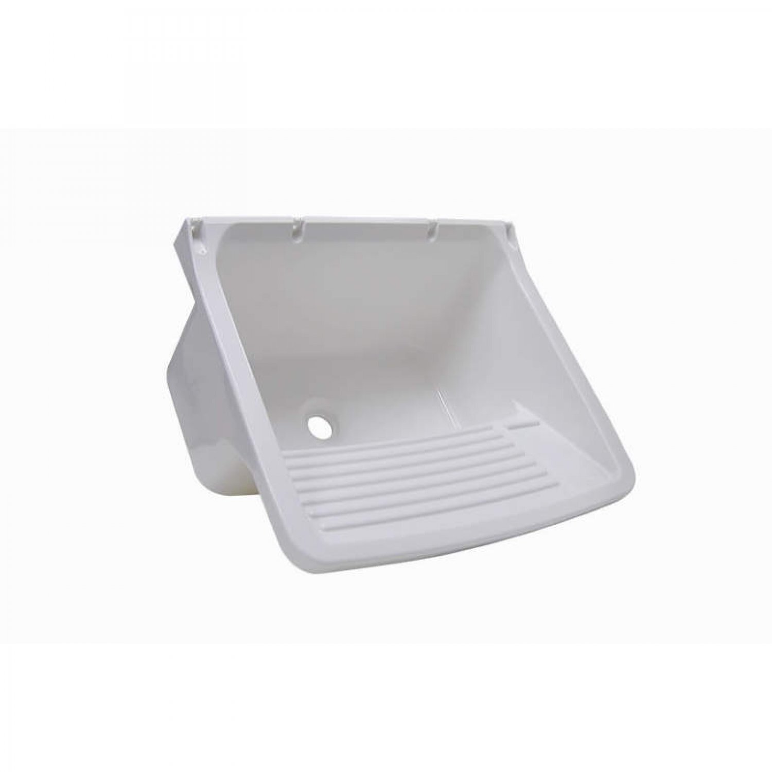 Tanque Simples para Lavar Roupas 24L Astra Branco - MadeiraMadeira