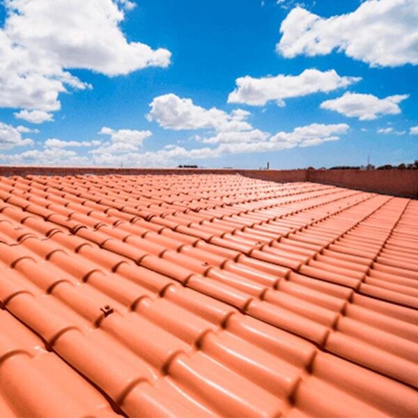 Telha PVC Colonial Cerâmica 2.30 X 0,86 Precon | MadeiraMadeira