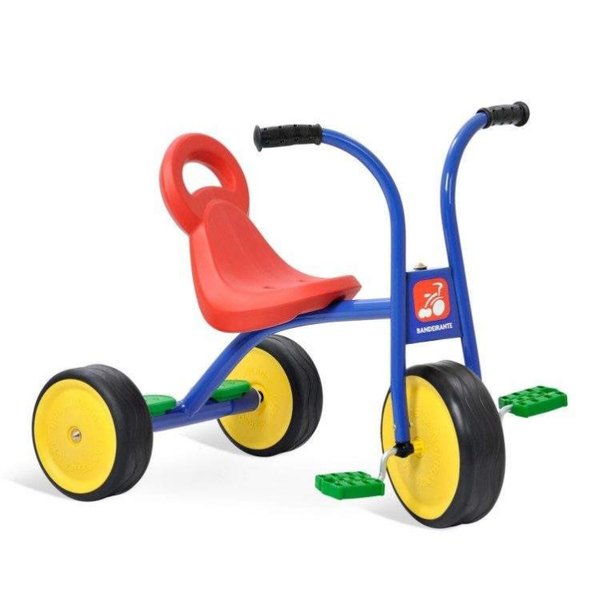 Triciclo Velotrol Infantil Escolar Azul Brinquedos Bandeirantes Azul ...