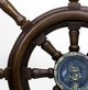 Timão de Barco Decorativo em Resina 50cm Náutica | MadeiraMadeira