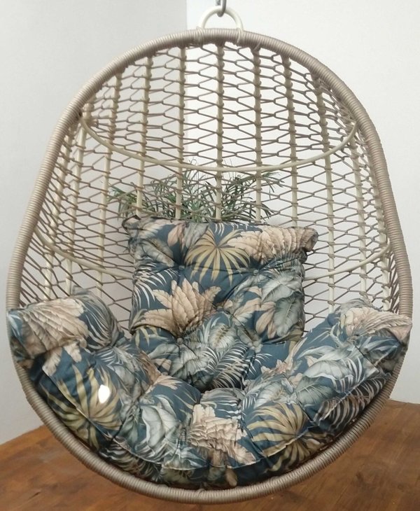 Cadeira suspensa em corda náutica Rami e alumínio - Cor ref. 0025 Rami ...