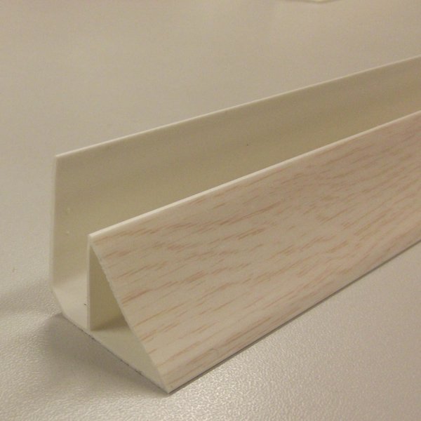 Rodaforro Meia Cana Moldura Lisa Ruffino 3 m Modular | MadeiraMadeira