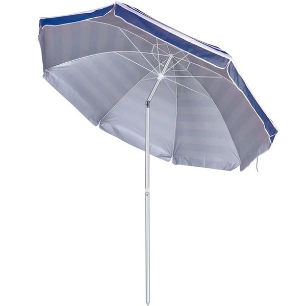 Guarda-Sol 2,60 Metros MOR Alumínio Marinho 003751 com Proteção 70 FPS ...