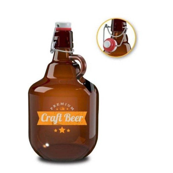 Garrafa Growler Para Cerveja Craft Beer 2 Litros 90002 Ruvolo ...