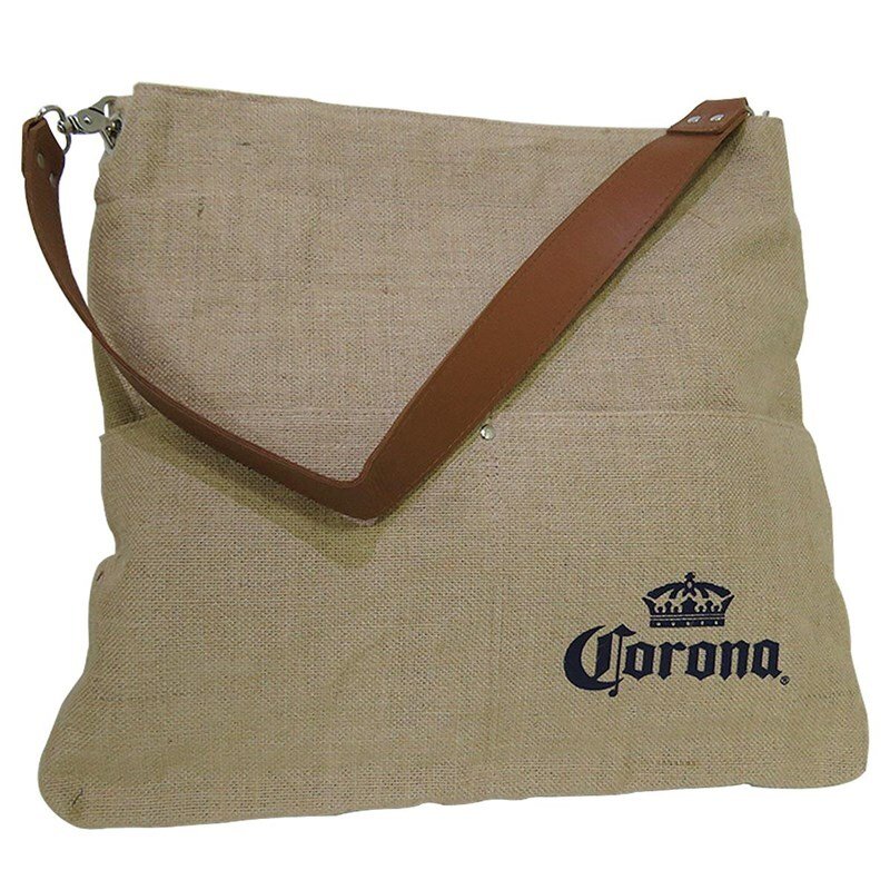 Bolsa Corona Bag 2 Bolsos Externos + Tábua de Madeira Corona Extra 24,5 ...