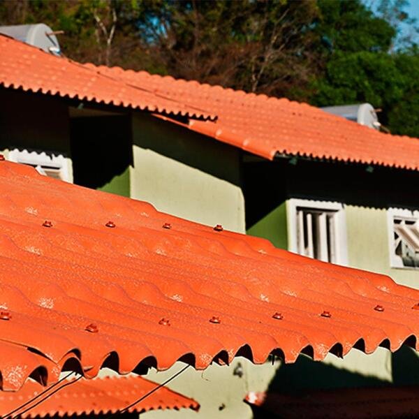 Telha PVC Colonial Cerâmica 2.30 X 0,86 Precon | MadeiraMadeira