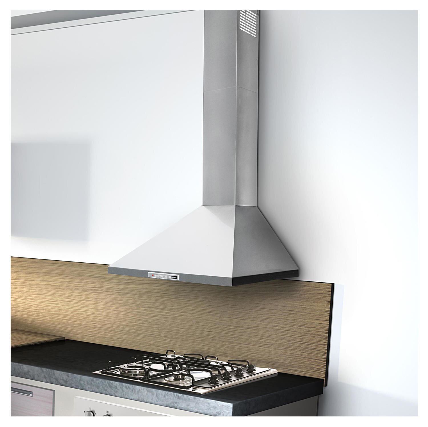 Coifa de Parede Cartesio 89cm Franke 220V Cromada | MadeiraMadeira