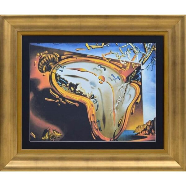 Quadro Salvador Dali Melting Watch 95x80cm | MadeiraMadeira