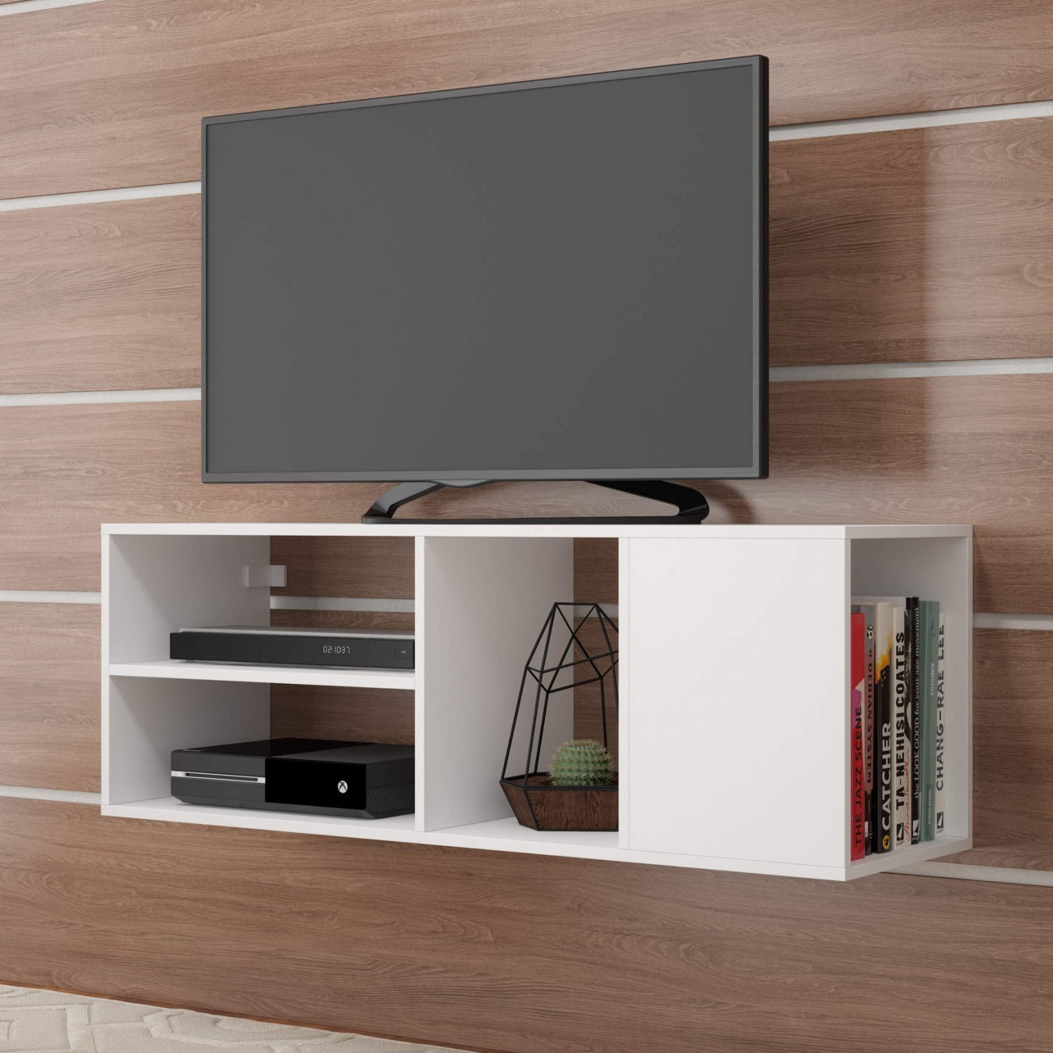 Rack Suspenso para TV até 48 Polegadas Edge BRV Móveis Branco ...